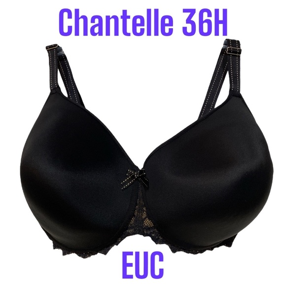 Chantelle | Intimates & Sleepwear | Euc Chantelle 36h Quality Bra Black ...